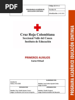 Folletos Primeros Auxilios PDF | PDF | Primeros auxilios | Ciencias de la Salud