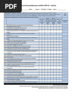 Evaluación del MBI-GS en Español | PDF | Burnout ocupacional | Sicología