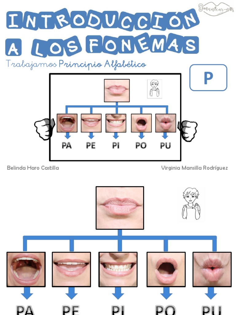 Introduccion Fonema P Monfort | PDF