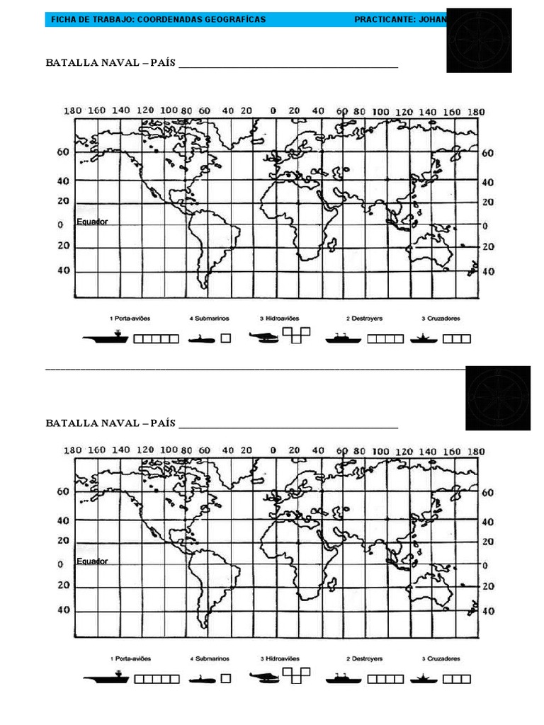 Coordenadas Batalla Naval | PDF