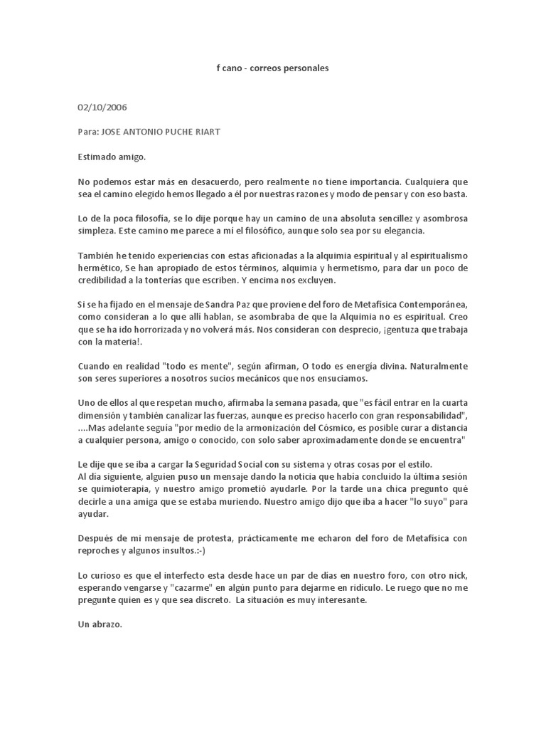 F Cano PDF | PDF | Universo | Alquimia