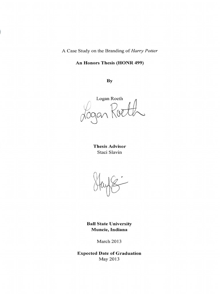 Harry Potter Case Study PDF | PDF | Harry Potter | J. K. Rowling