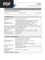 Fispq - Eletrodo Ok 6013 | PDF | Embalagem e rotulagem | Queimadura