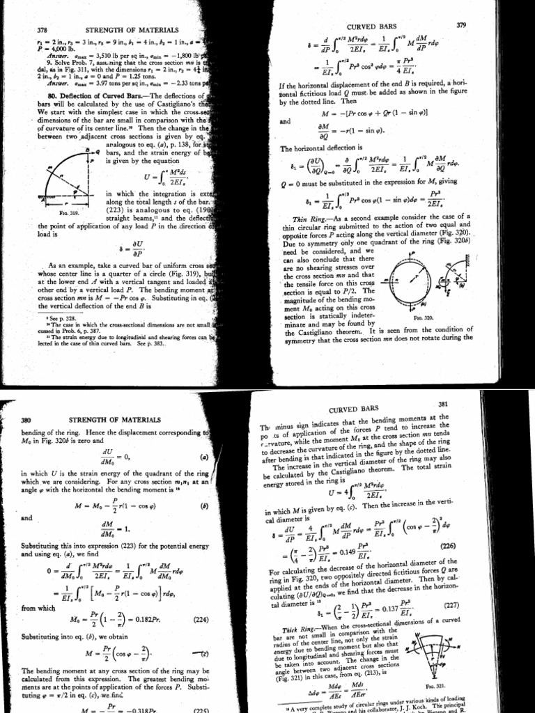 Pipe Formula Derivation | PDF | Bending | Stress (Mechanics)