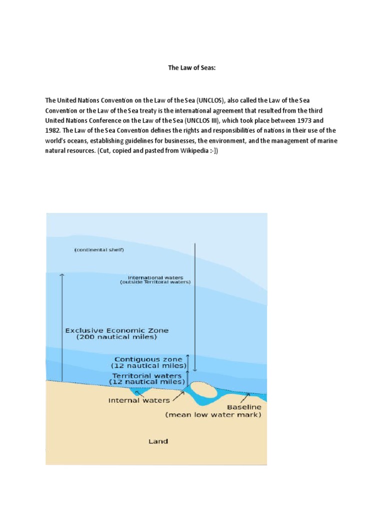 Lec 9-1 | PDF | Territorial Waters | United Nations Convention On The ...