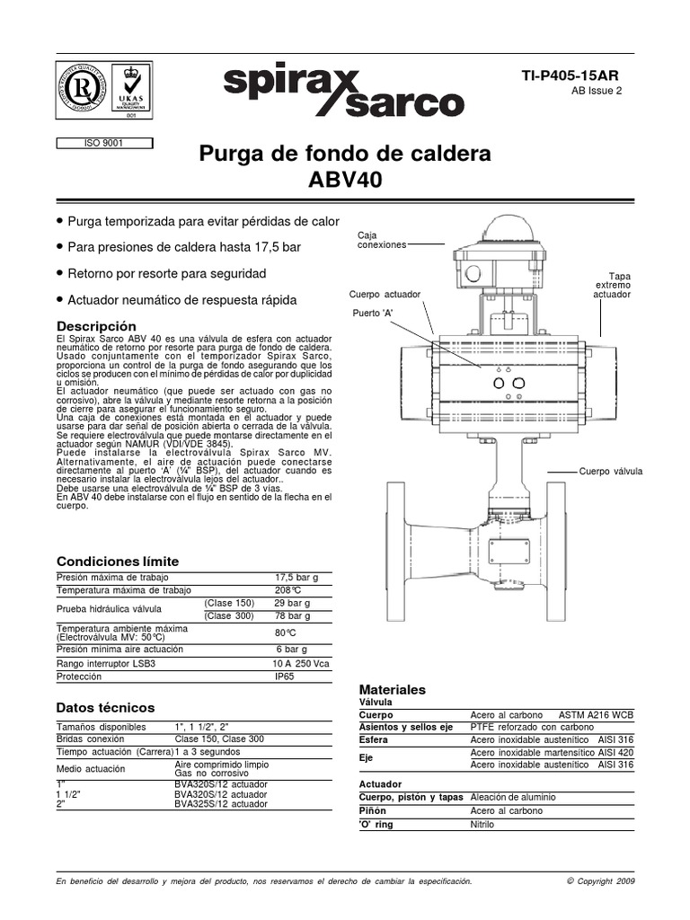 004 - Ti - P405-15ar Abv40 PDF | PDF | Solenoide | Acero