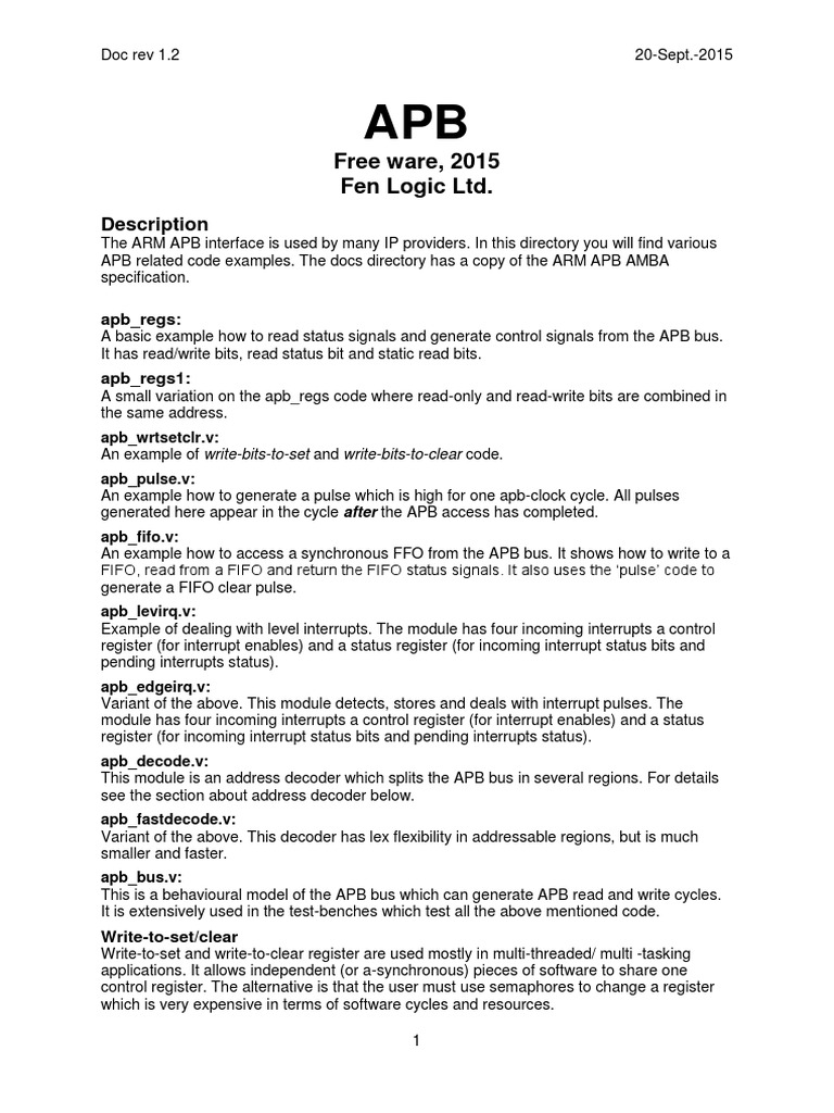 Apb PDF | PDF | Digital Technology | Computer Data