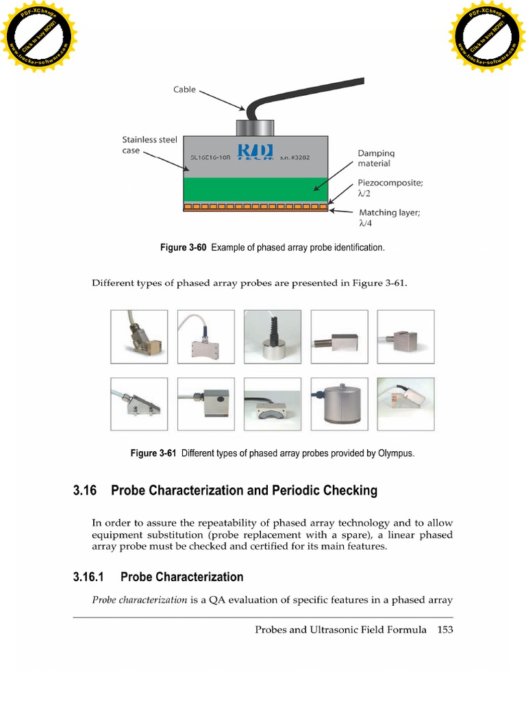 PA Probe Diagram Olympus | PDF