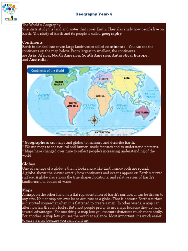 Understanding Geography for Year 6 | PDF | Map | Geography