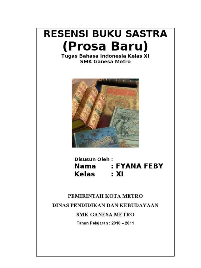 Resensi Karya Sastra (Prosa Baru) | PDF