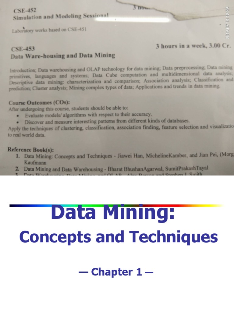 Intro Data Mining | PDF | Data Mining | Statistical Classification