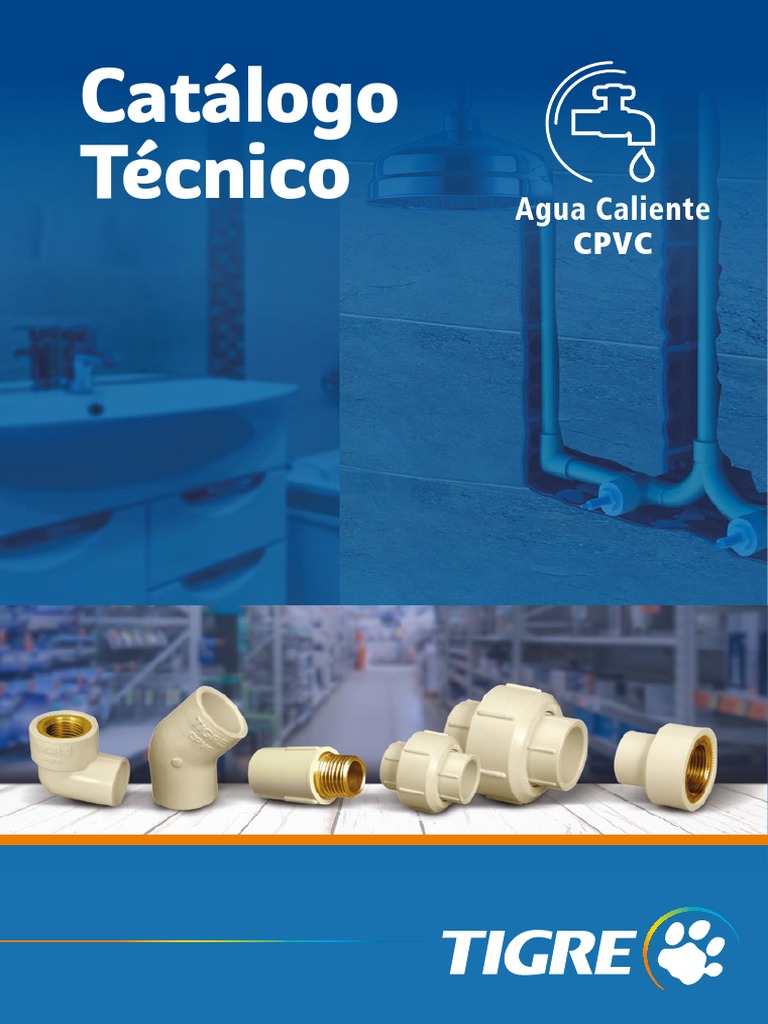 01 Catálogo CPVC 2019 PDF | Descargar gratis PDF | Agua | Hormigón