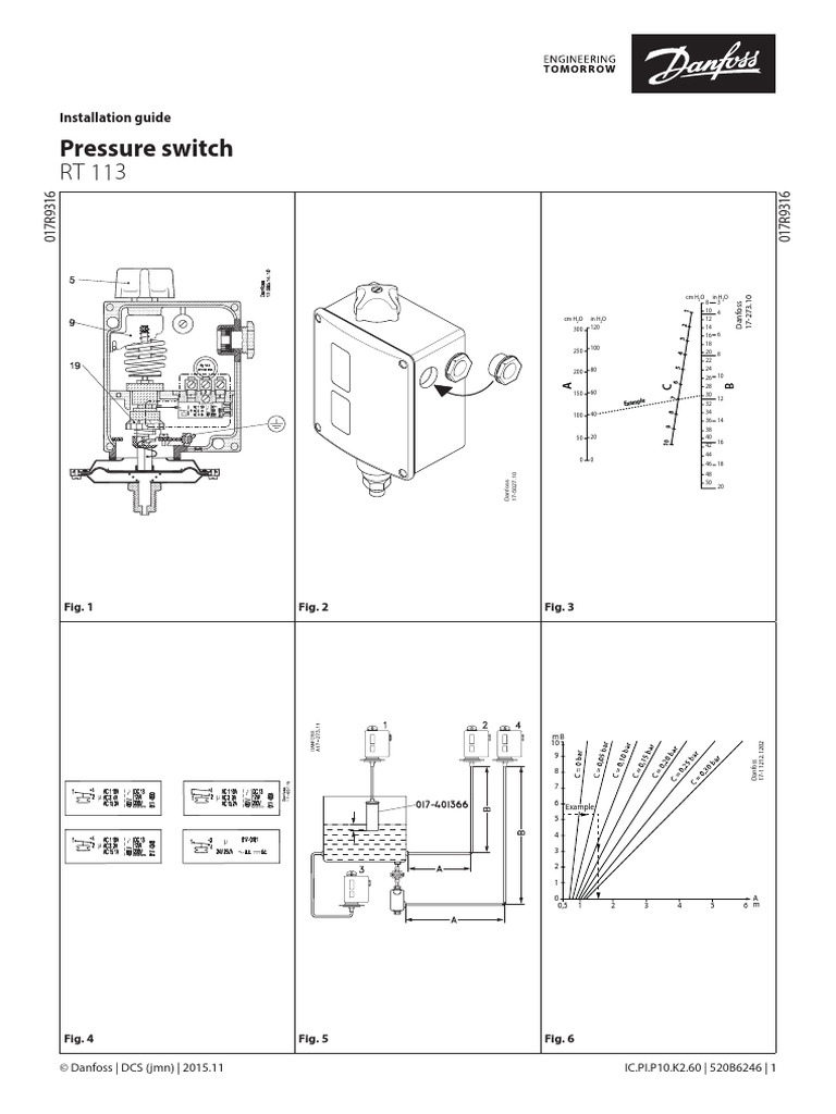 Pressure Switch: Installation Guide | PDF | Gases | Transparent Materials