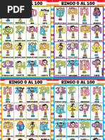 Número Del 0 Al 100 | PDF