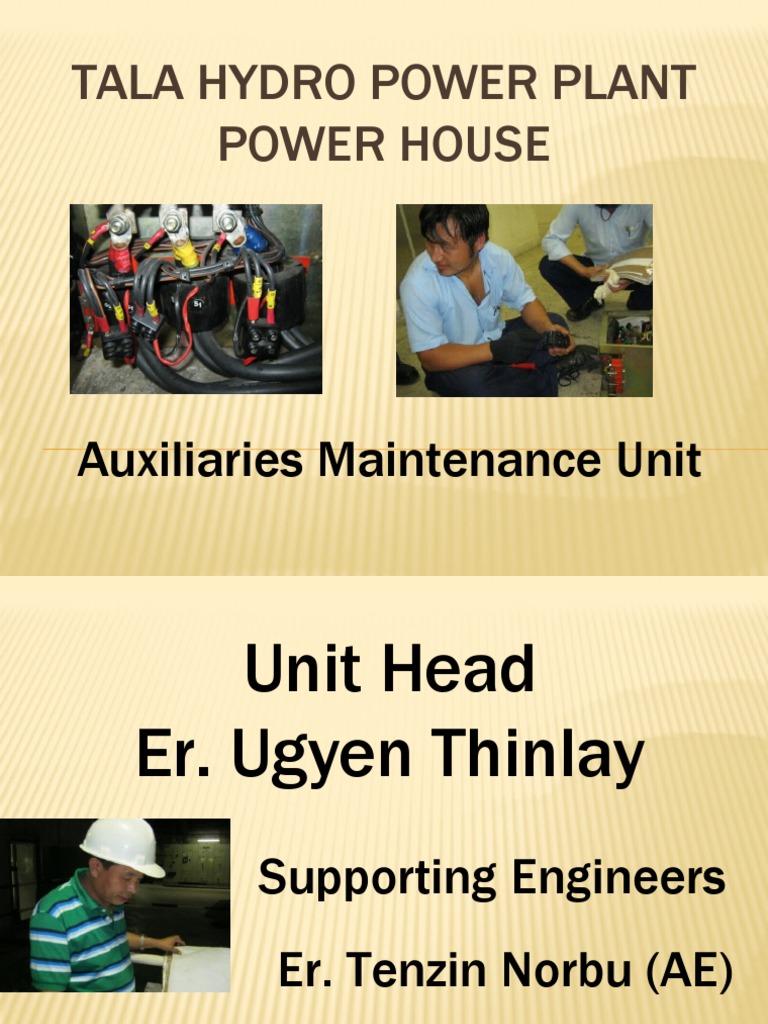 TALA Hydro Power Plant Team Overview | PDF | Science & Mathematics