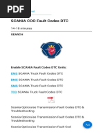 VOLVO APM Fault Codes DTC-2 PDF | PDF | Electrical Network | Valve