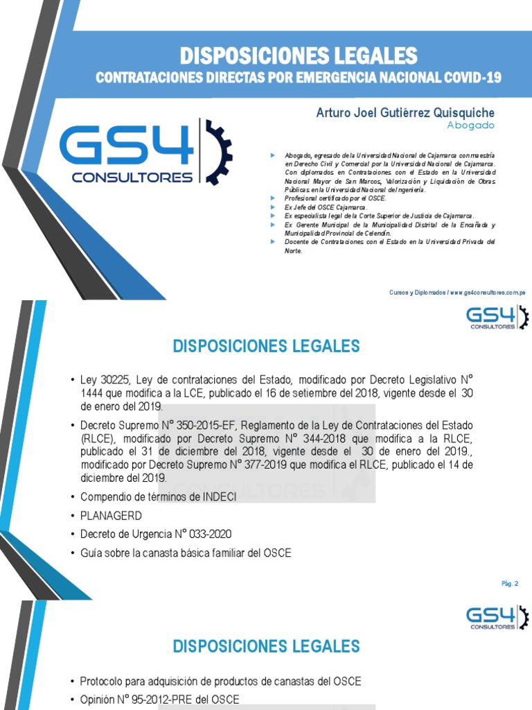 Modulo COVID 19 Disposiciones Legales | PDF | Esfera pública ...