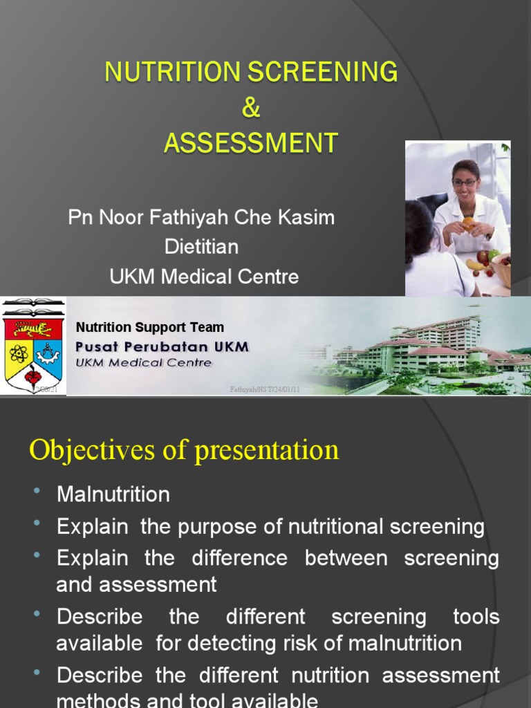 Nutrition Screening and Assessment | PDF | Malnutrition | Screening ...