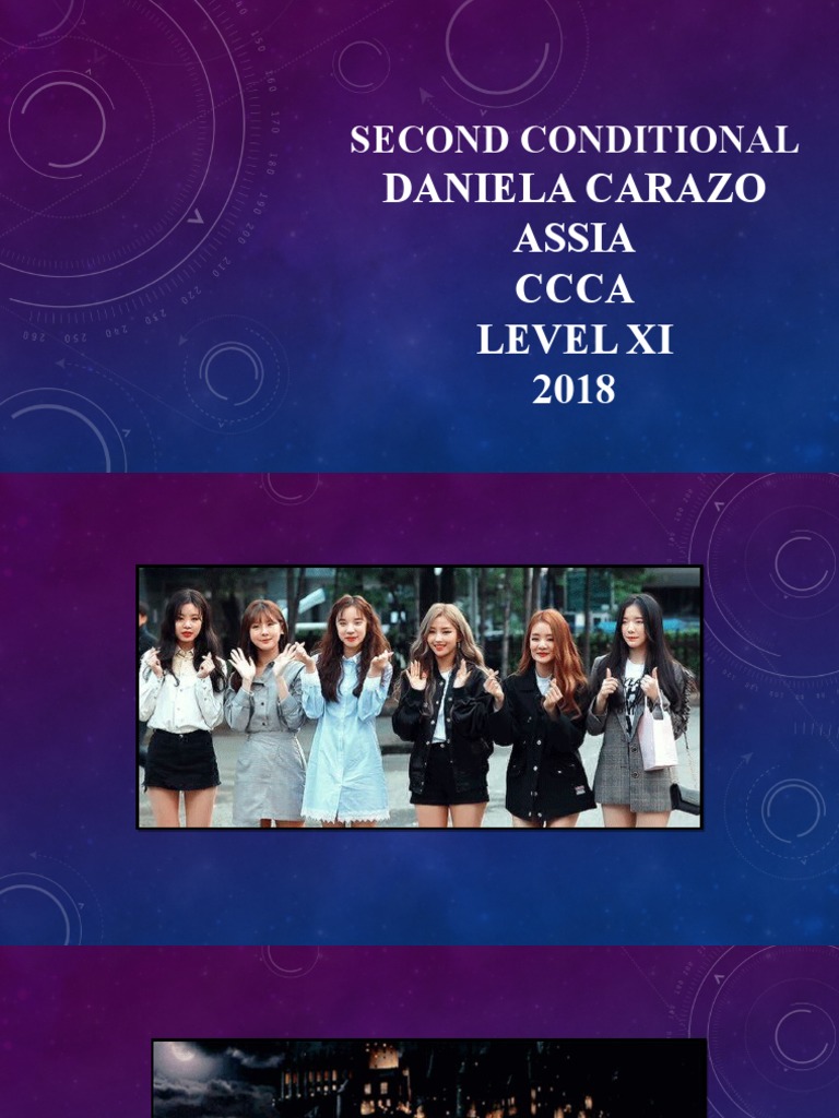 Second Conditional: Daniela Carazo Assia Ccca Level Xi 2018 | PDF