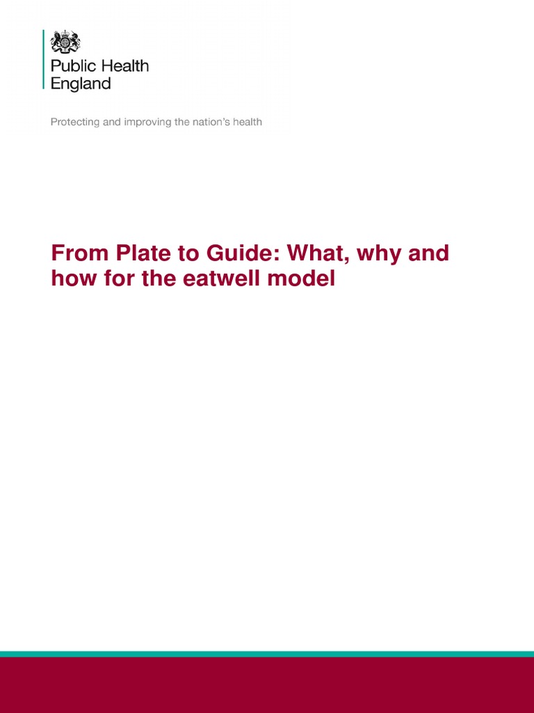 From Plate To Guide: What, Why and How For The Eatwell Model | PDF ...