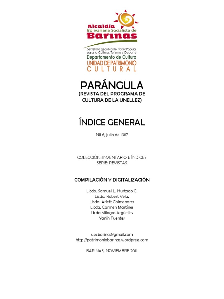Parangula 6 | PDF