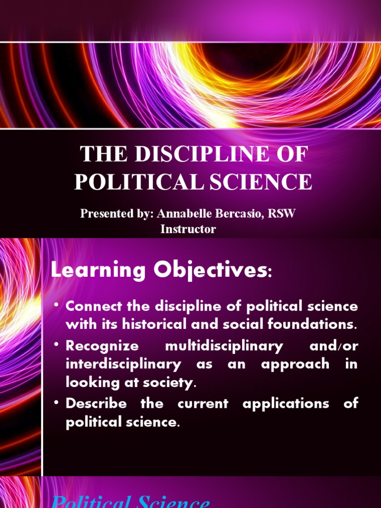 The Discipline of Political Science - 9 | PDF | Political Philosophy ...