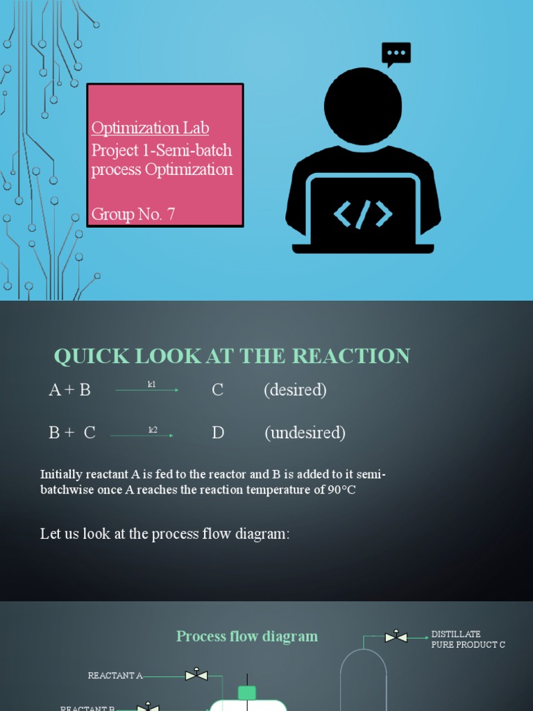 Optimization Lab Project 1-Semi-Batch Process Optimization Group No. 7 ...