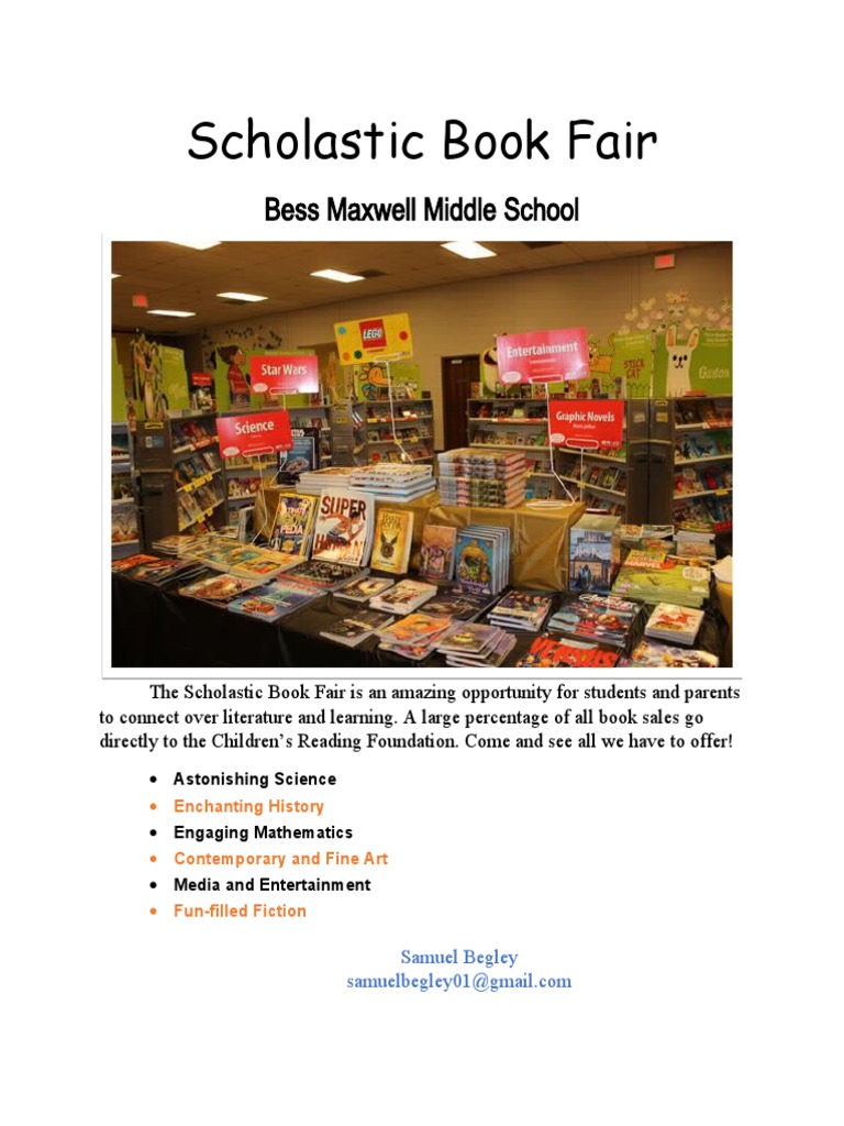 Scholastic Book Fair for Families | PDF | General Fiction