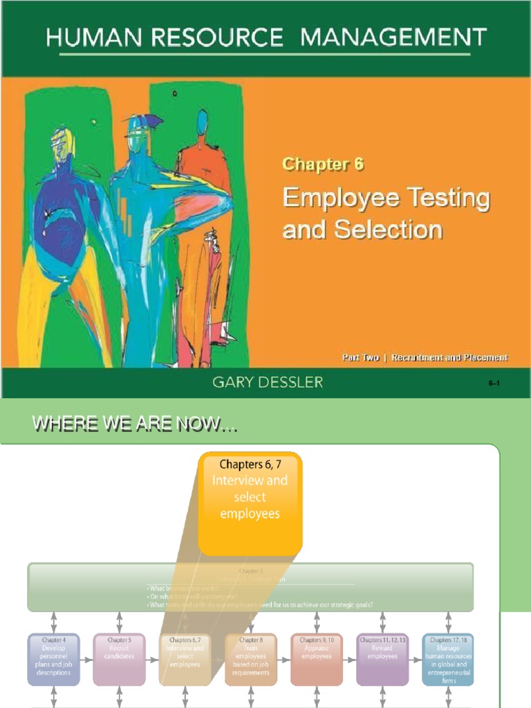 Selection Process by Gary Dessler | PDF | Background Check | Validity (Statistics)