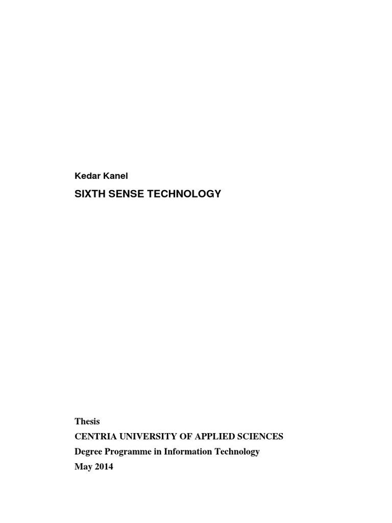 Final Thesis - 1 - Kedar PDF | PDF | Augmented Reality | Computer Vision