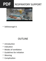 Nursing Care of Ventilated Patient | PDF | Respiration | Pulmonology