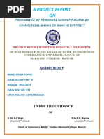 Field Project Report Format | PDF