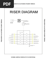 Electrical Riser Diagram Guide | PDF | Wire | Equipment