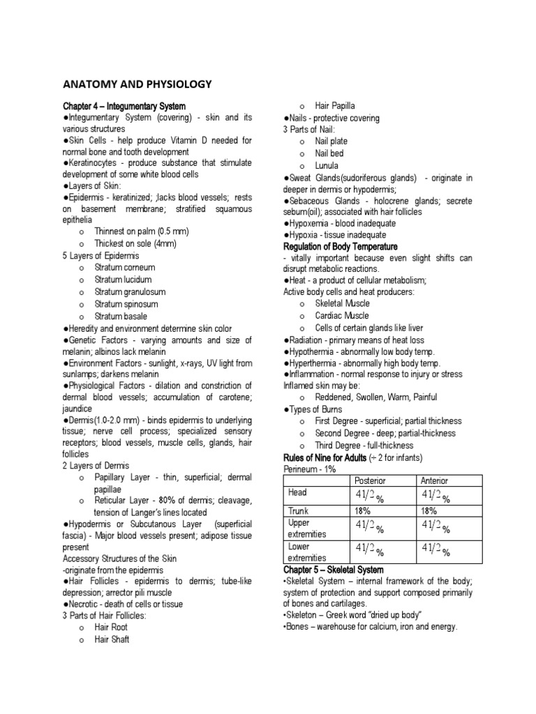 Anatomy and Physiology | PDF | Vertebra | Anatomical Terms Of Motion