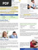 Eating Habits, Sleep, and Stress Management | PDF