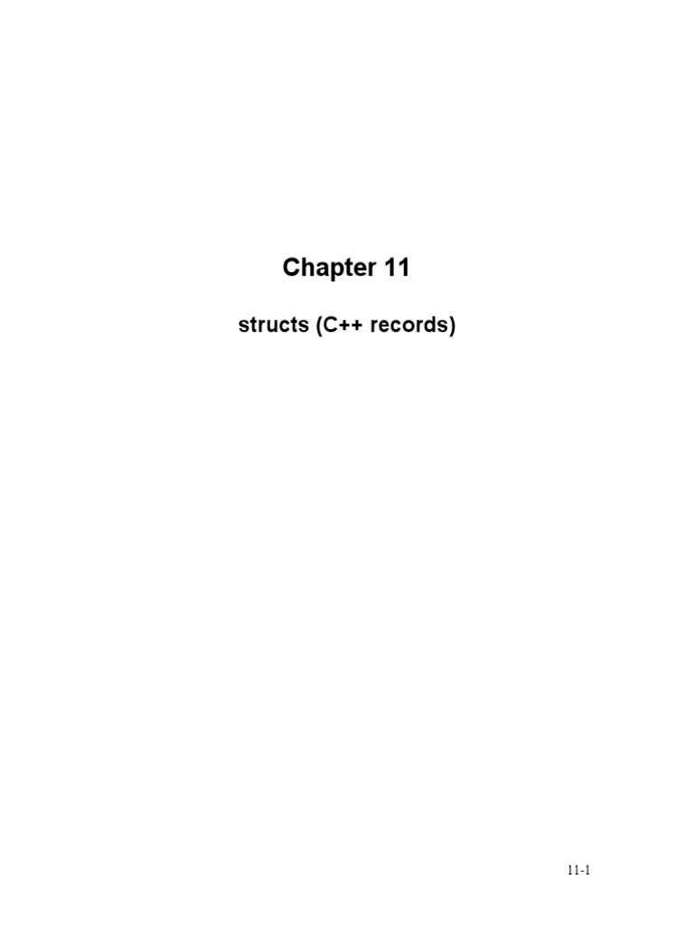 Chapter 11 | PDF | Notation | Computer Programming