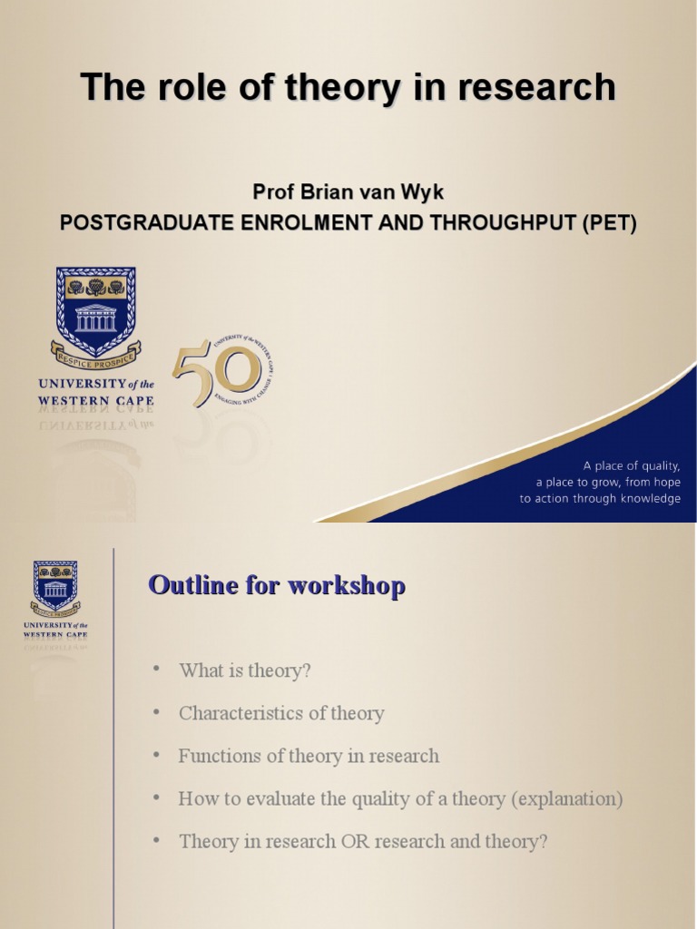 The Role of Theory in Research | PDF | Theory | Hypothesis