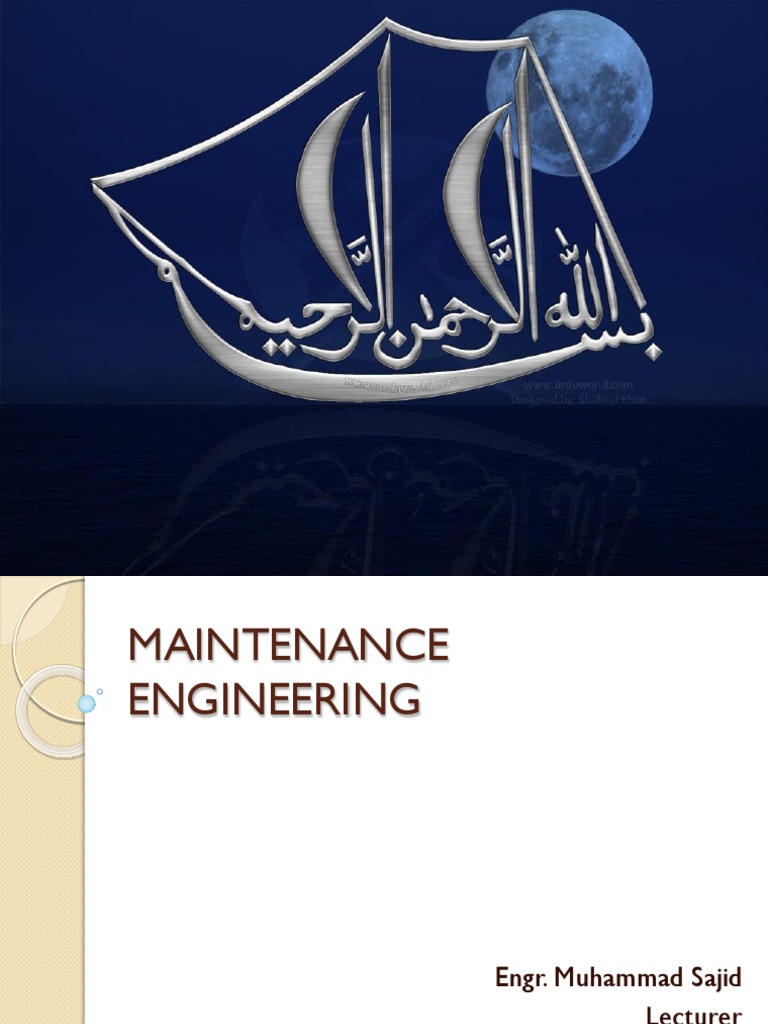 Types of Maintenance Explained | PDF | Reliability Engineering ...