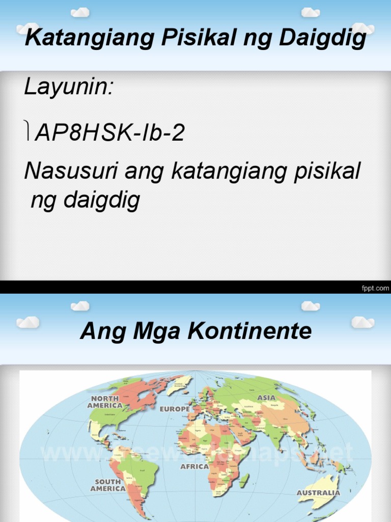 Katangiang Pisikal NG Daigdig | PDF