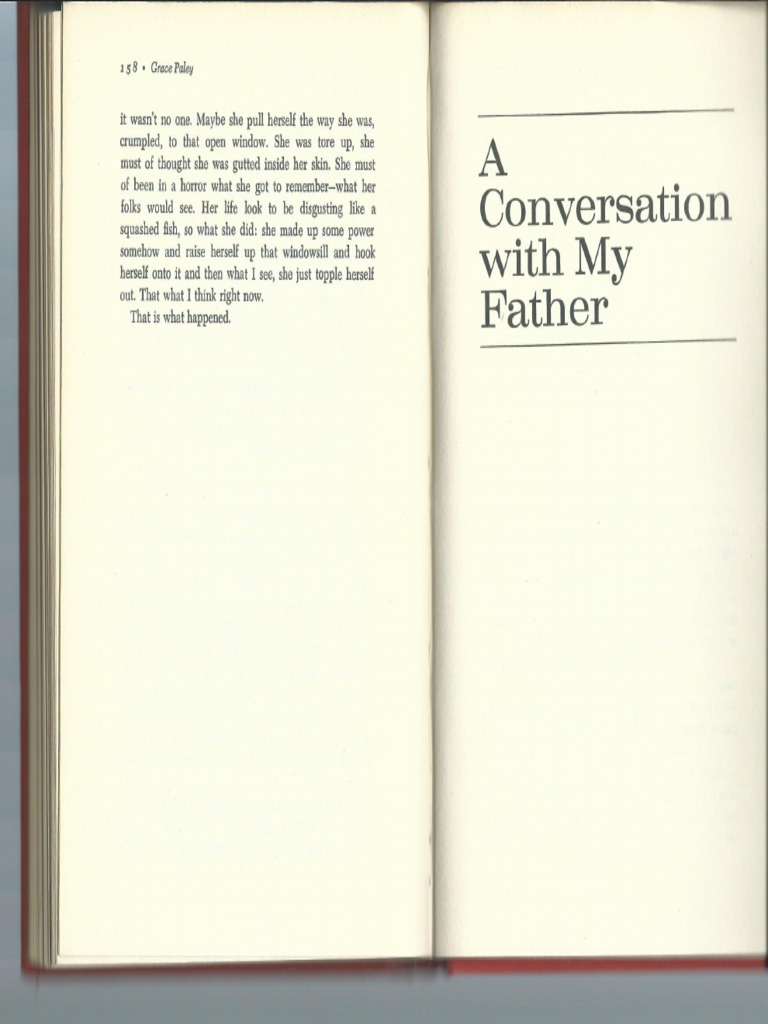 Grace Paley - A Conversation With My Father | PDF