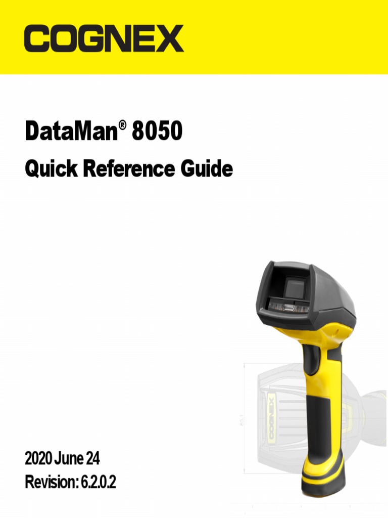 Dataman 8050: Quick Reference Guide | PDF | Electromagnetic ...