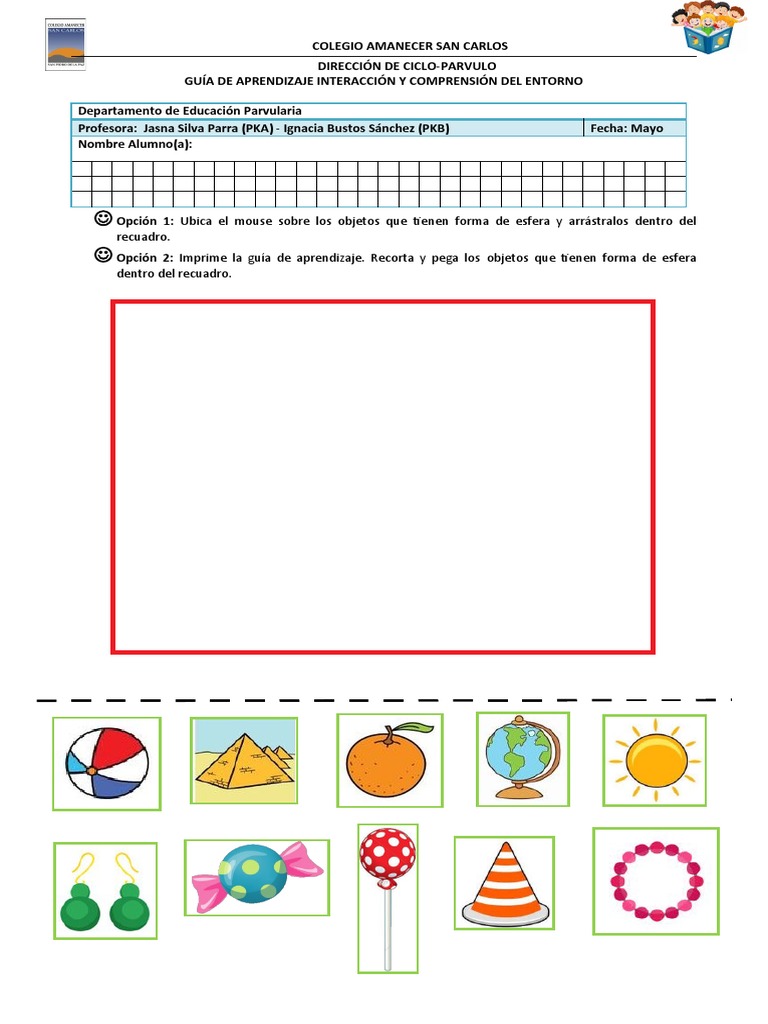 Objetos Que Tienen Forma de Esfera | PDF