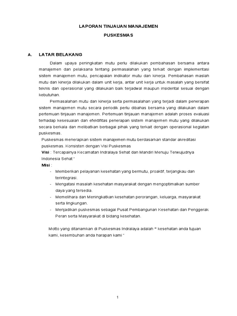 Laporan RTM | PDF | Bisnis
