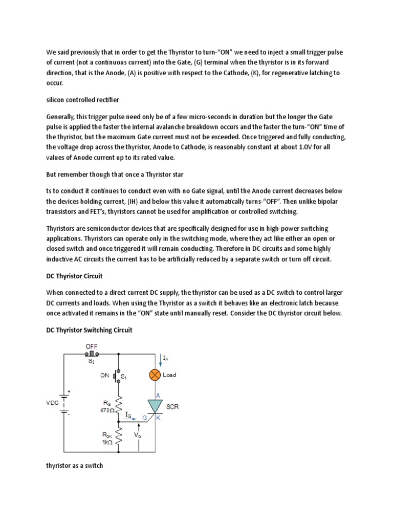 Trigger Circuit | PDF | Field Effect Transistor | Components