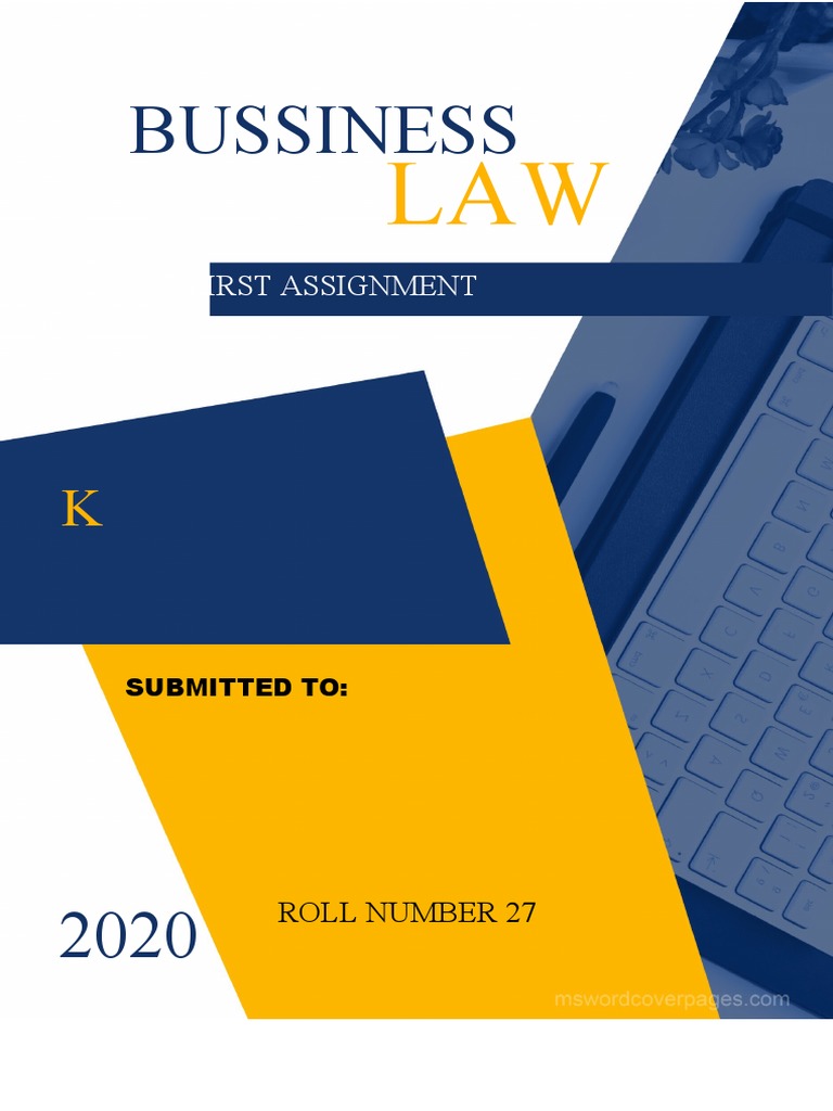 Business Law Assignment | PDF | Breach Of Contract | Damages