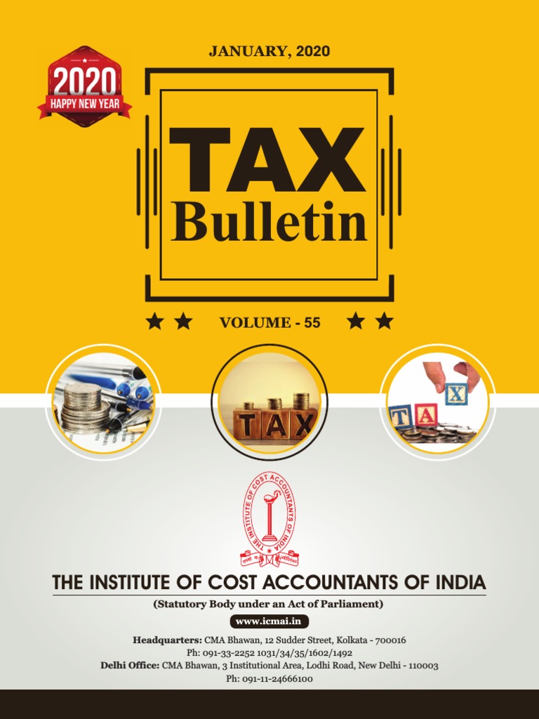 Tax Bulletin 55 PDF | PDF | Corporate Social Responsibility | Income ...