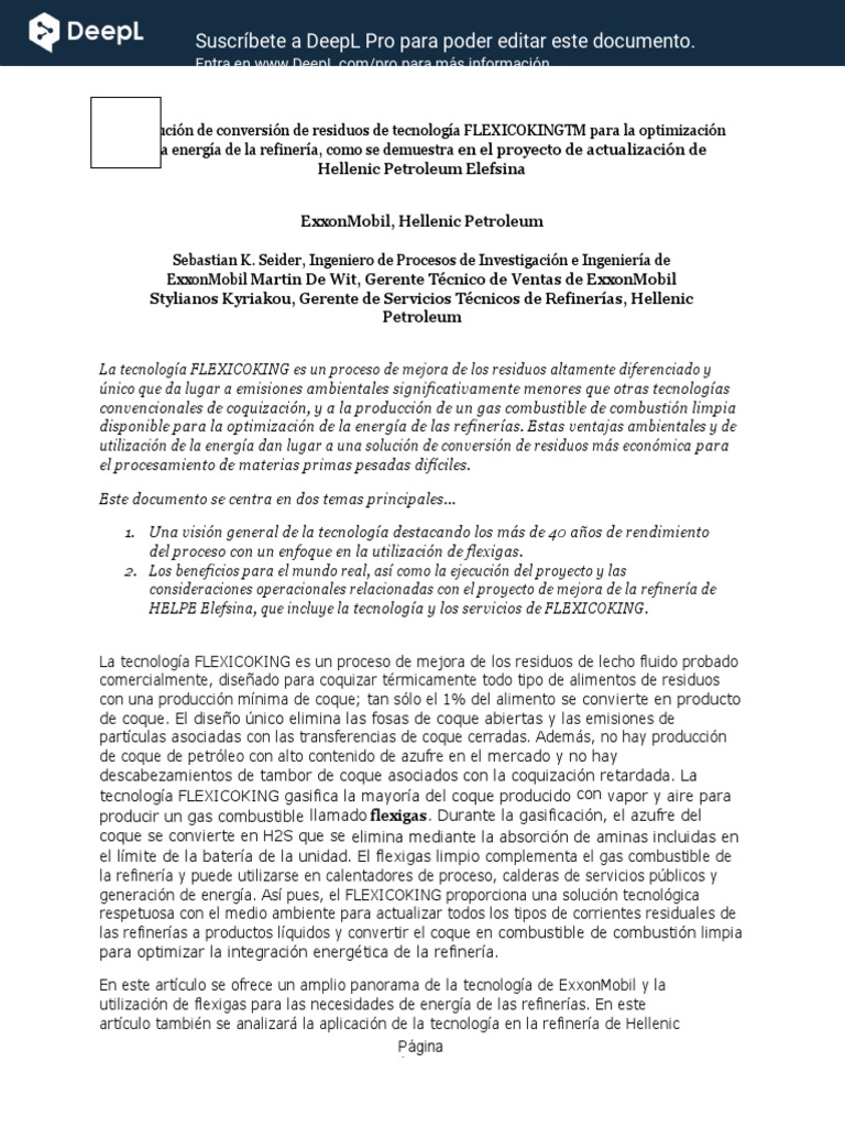 Maximizing - Refinery - Integration - With - Flexicoking - Technology ...