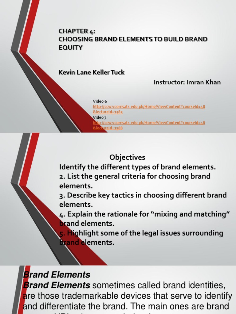 Choosing Effective Brand Elements | PDF | Brand | Communication
