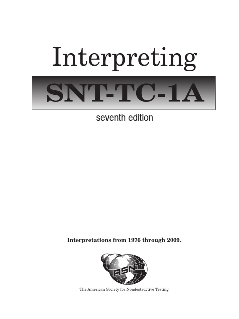 Interpreting SNT TC 1a - Part1 PDF | PDF