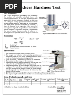 Poldi Hardness Test | PDF | Hardness | Ultimate Tensile Strength